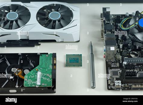 Computer Parts Processor Motherboard Hard Drive Video Card Stock