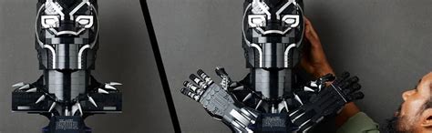 Lego Marvel Black Panther King Tchalla Model Building Kit