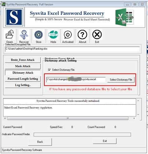 excel password recovery software to recover and unlock excel protection