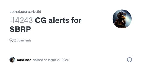 Cg Alerts For Sbrp · Issue 4243 · Dotnetsource Build · Github
