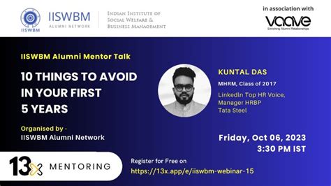 arnab kumar dey on linkedin iiswbm mentorship careerinsights