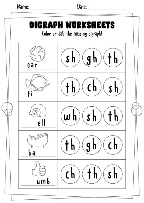 17 Sh Blend Worksheets For Kindergarten Free Pdf At