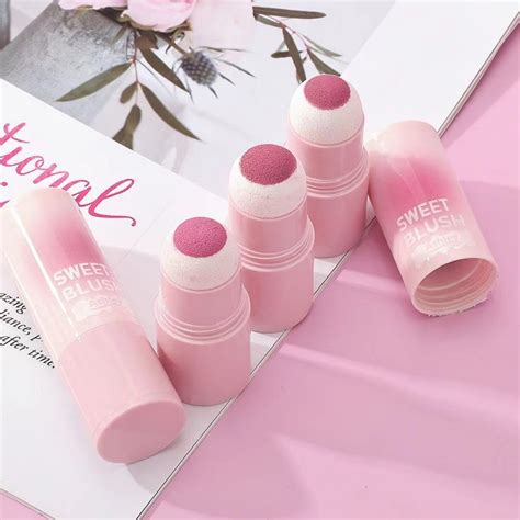 Ashley Shine 3 Colors Sweet Blush Cute And Compact Natural Blush For