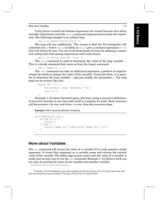 The Tcl Introduction Commands For Beginners PDF Free Download