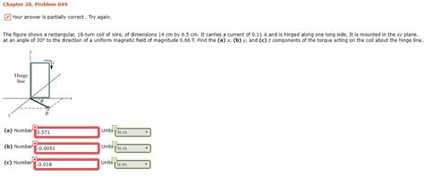 Solved Chapter 28 Problem 049 Your Answer Is Partially