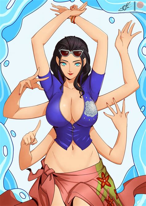 Nico Robin One Piece Drawn By Eightyfourart Danbooru