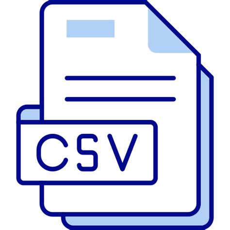 Csv Generic Color Lineal Color Icon