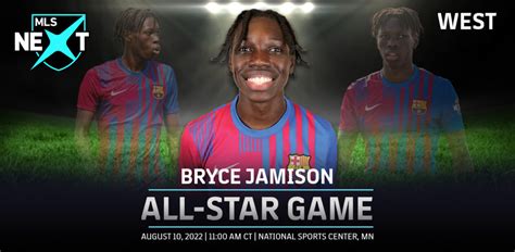 Bryce Jamison Named To Inaugural Mls Next All Star Team