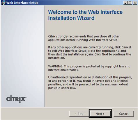 Installing Citrix Web Interface 5 4 ShabazTech