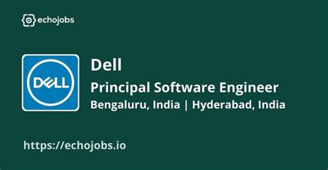 Dell Is Hiring Principal Software Engineer It Hyderabad India