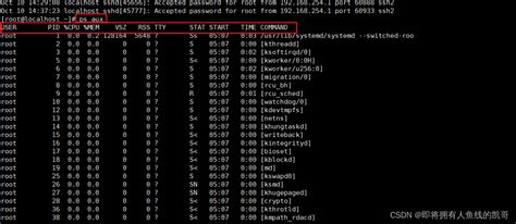 Linux进程和计划任务管理计划任务监控 Linux Csdn博客