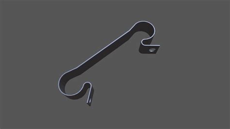 Фиксатор тормозной колодки SAF 1 151 0008 00 - 3D model by t-voz ...