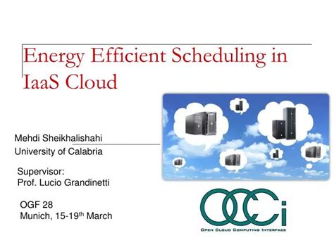 Ppt Energy Efficient Scheduling In Iaas Cloud Powerpoint Presentation