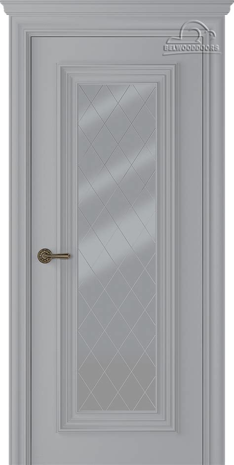 Купить Belwooddoors Палаццо 1 витраж 39 эмаль светло-серая за 37000руб ...