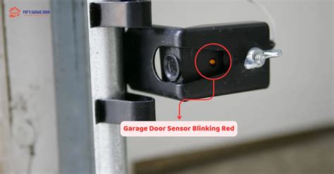 Why Is My Garage Door Sensor Blinking Red