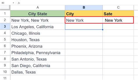 How Do You Split Cells In Google Sheets SpreadCheaters