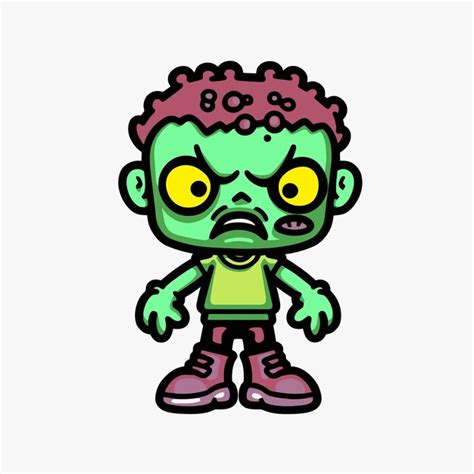 Premium Vector Chibi Zombies