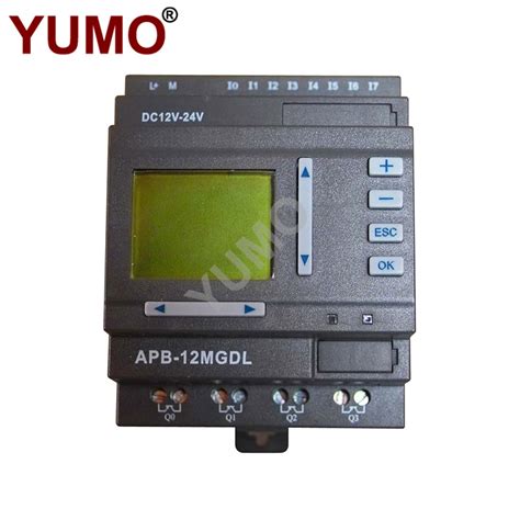 PLC Programmable Logic Controller Apb Series Apb Mgdl PLC With LCD PLC And Programmable