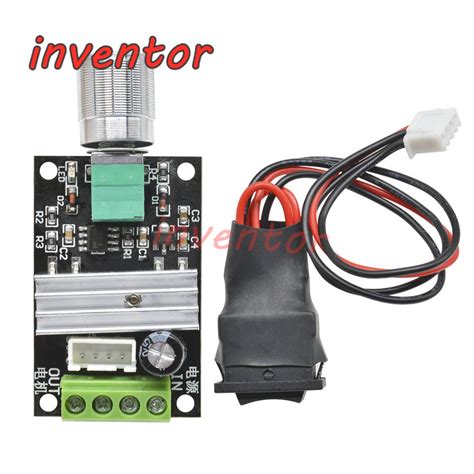 DC 6V 12V 24V 28V 3A PWM Motor Speed Controller Adjustable Speed DC Motor Driver Forward Reverse