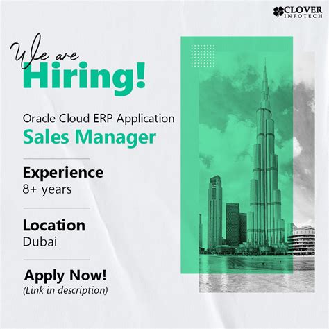 Clover Infotech On Linkedin Wearehiring Clouderp Oracle Wearehiringnow Hiringalert Erp…