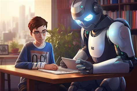 Premium Photo The Future Of Learning Exploring Humanrobot Interactions With An Innovative Ai