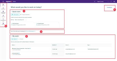 Home Workspace User Guide