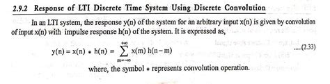 Solved Response Of LTI Discrete Time System Using Chegg