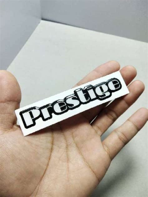 Jual Stiker Timbul Sticker Timbul Stiker Type Prestige Di Seller Watosu Store Senen Kota