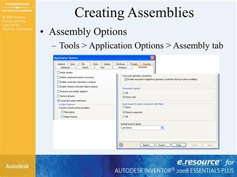 ppt chapter 6 creating and documenting assemblies powerpoint