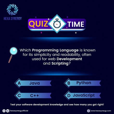 quiztime software development skills with quiztime hexasynergy posted on the topic linkedin