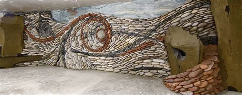 The Ancient Art Of Stone Couple Creates Beautiful Rock Wall Art