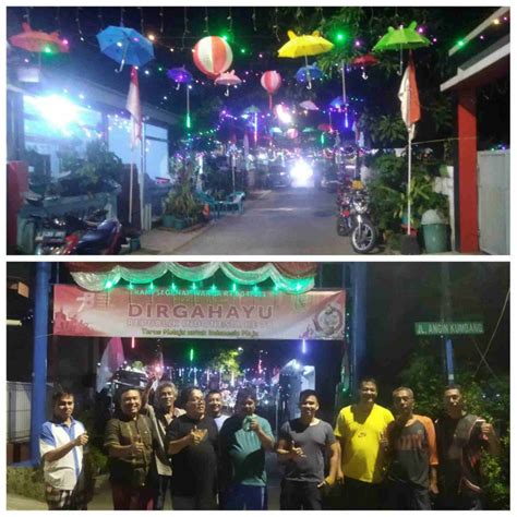 Kebiasaan Unik Memperkuat Jalinan Silaturahmi Menghiasi Jalan Gang Dengan Lampu Hias Kelap Kelip