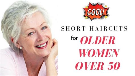 Short Haircuts For Older Women Over Youtube