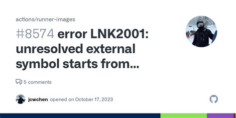 Error LNK Unresolved External Symbol Starts From Windows Issue