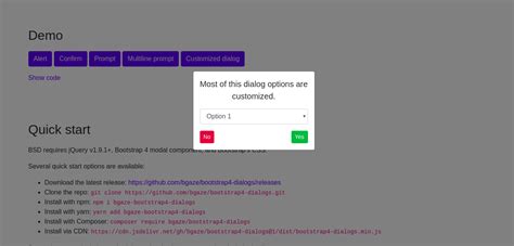 Awesome Bootstrap Alert Dialog Code Snippet OnAirCode