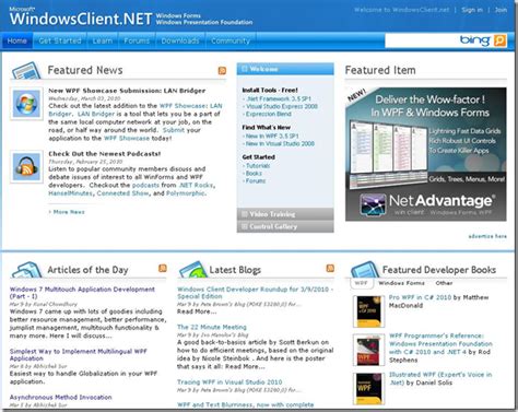 Articles Of The Day On Windows 7 Multitouch Part I