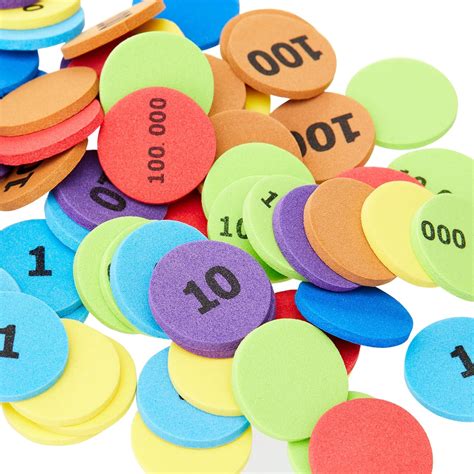 Learning Resources Place Value Disks Set Of 280 Greenbean Learning
