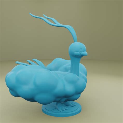 🐉 Pokemon No 334 Altaria・ Stl File For 3d Printing・cults