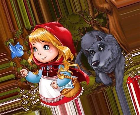 Сказка красная шапочка в картинках Сказки Красная шапочка Животные