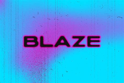 Grunge Neon Text Effect Design Cuts