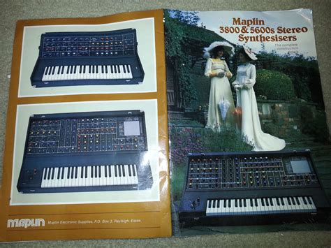 matrixsynth maplin 3800 and 5600s stereo synthesizers construction booklet