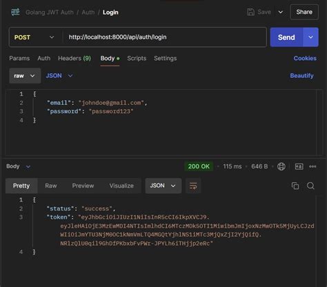 Json Web Token Authentication And Authorization In Golang 2025