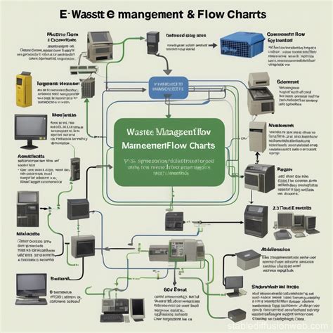 E Waste Management Flowchart Stable Diffusion Online
