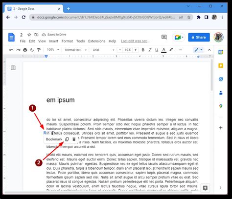 How To Link To A Specific Part Of Google Docs Tab TV