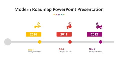 Modern Roadmap Powerpoint Presentation Pptuniverse
