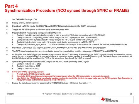 DAC Multi DAC Synchronization Ppt Download