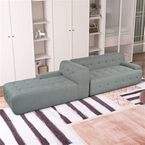 Lark Manor Minimalist Modular Sofa With Free Combinations Wayfair Canada