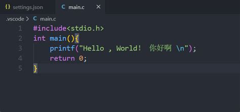VS Code Writes C Program Configure Vscode