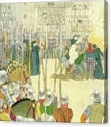 Joan Of Arc Being Burnt At The Stake 30 May 1431 Painting By Louis