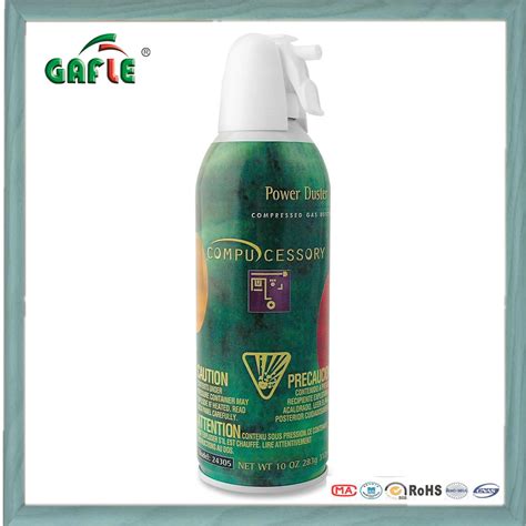 Canned Compressed Keyboard Air Duster China Canned Compressed